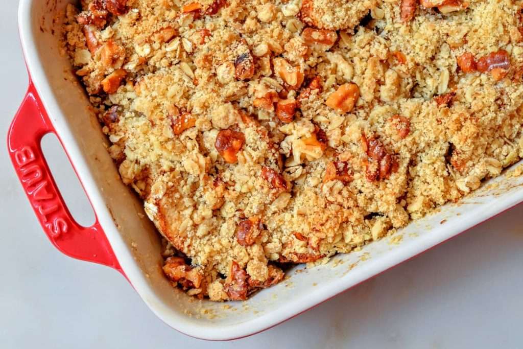 Crumble de maçã - Cozinha Técnica