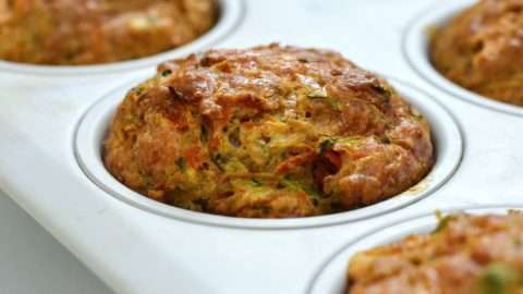 Muffin salgado | Muffin de legumes | Queque de legumes - Cozinha Técnica