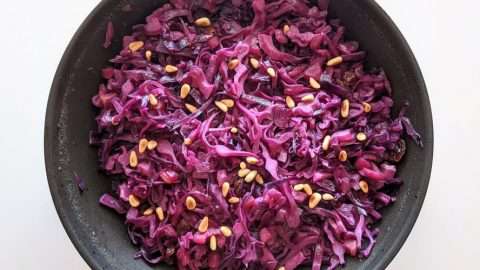 Repolho Roxo Refogado | Couve-Roxa Salteada - Cozinha Técnica