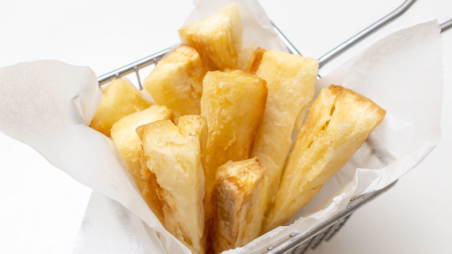Mandioca Frita - Cozinha Técnica